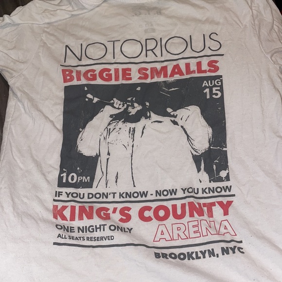 Tops | The Notorious Big Shirt From Fashion Nova | Poshmark